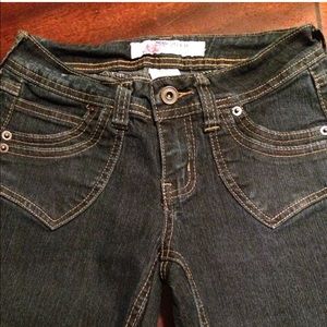 Jeans | Piper Blue Dark Blue Bootcut Stretch Jeans Size1 | Poshmark